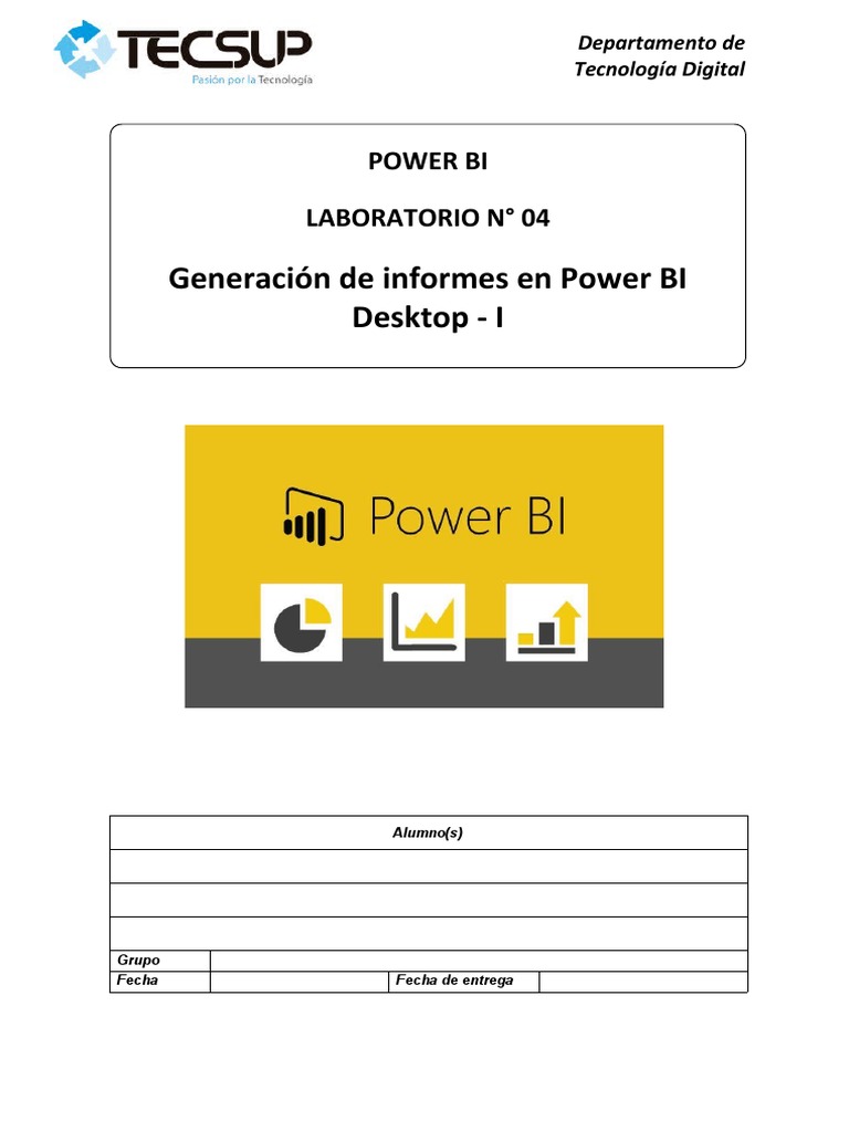 Lab04-Generación de Informes en Power BI Desktop - I | PDF | Desarrollo de software | Ciencias ...