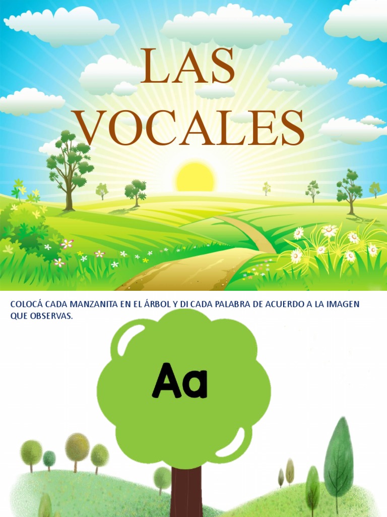 Interactivo Las Vocales 2 Power Point | PDF | Arte