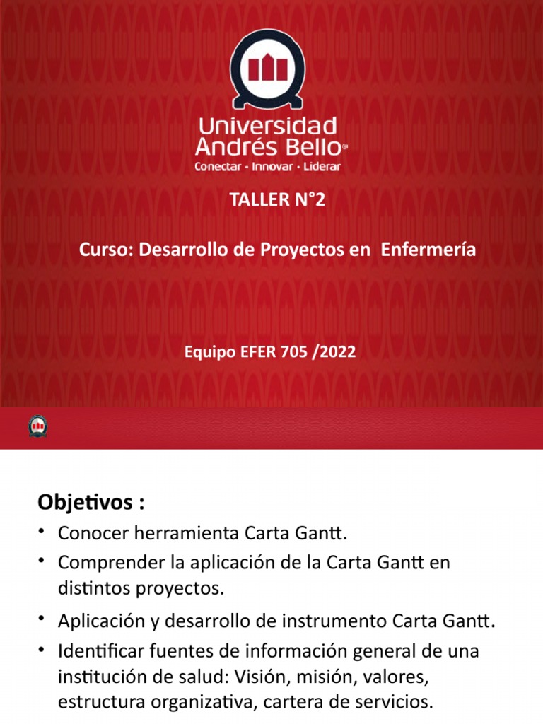 Taller Semana 2. EFER 705_2022 | PDF | Planificación | Herramientas