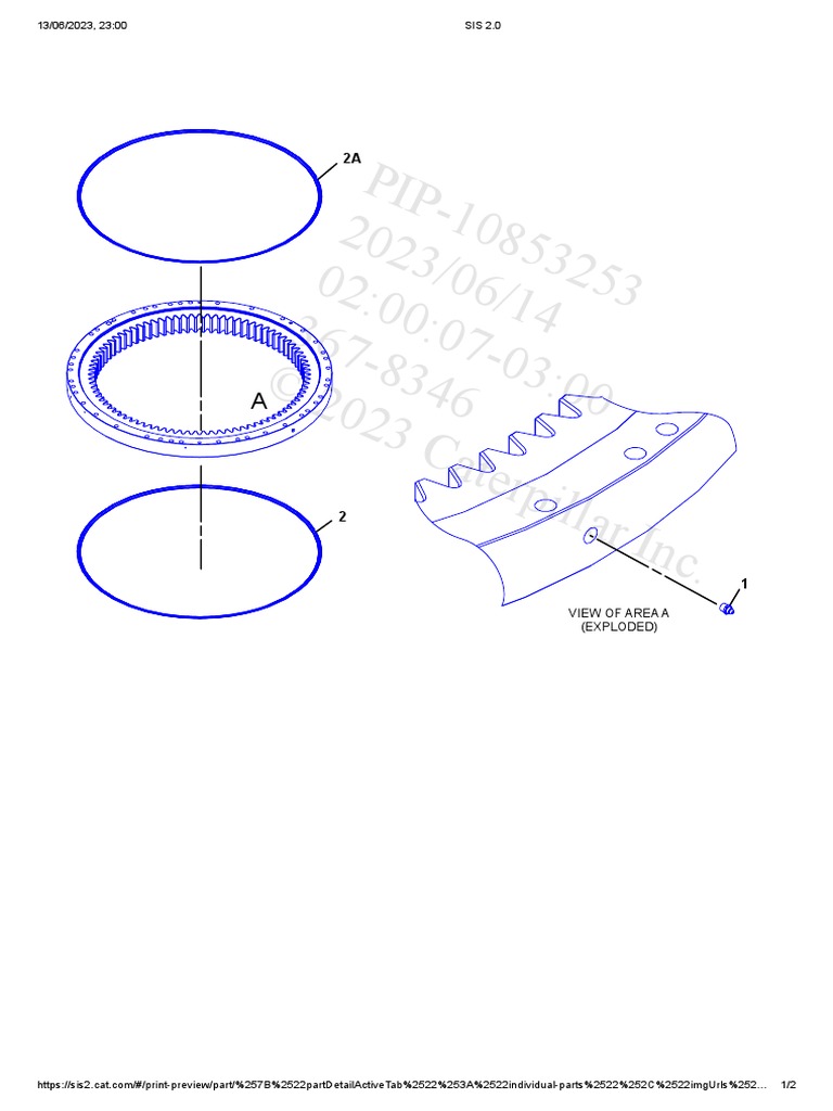 367-8346 Gear & Bearing Gp-Swing | PDF