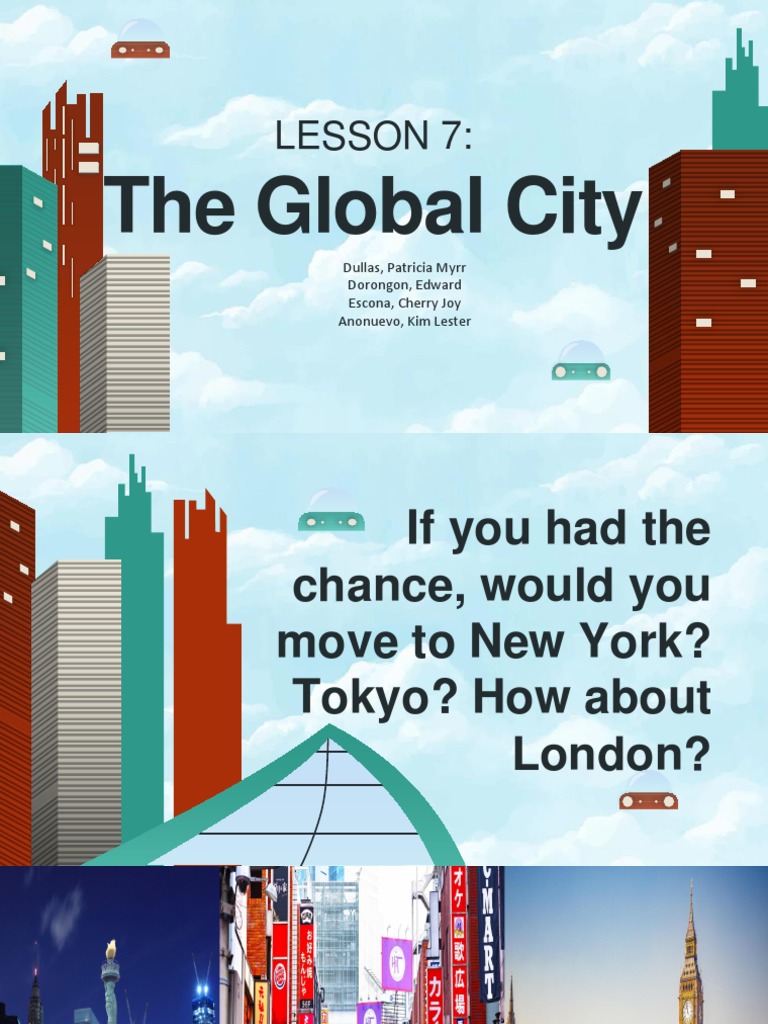 Understanding Global Cities Today | PDF | New York City | Economies