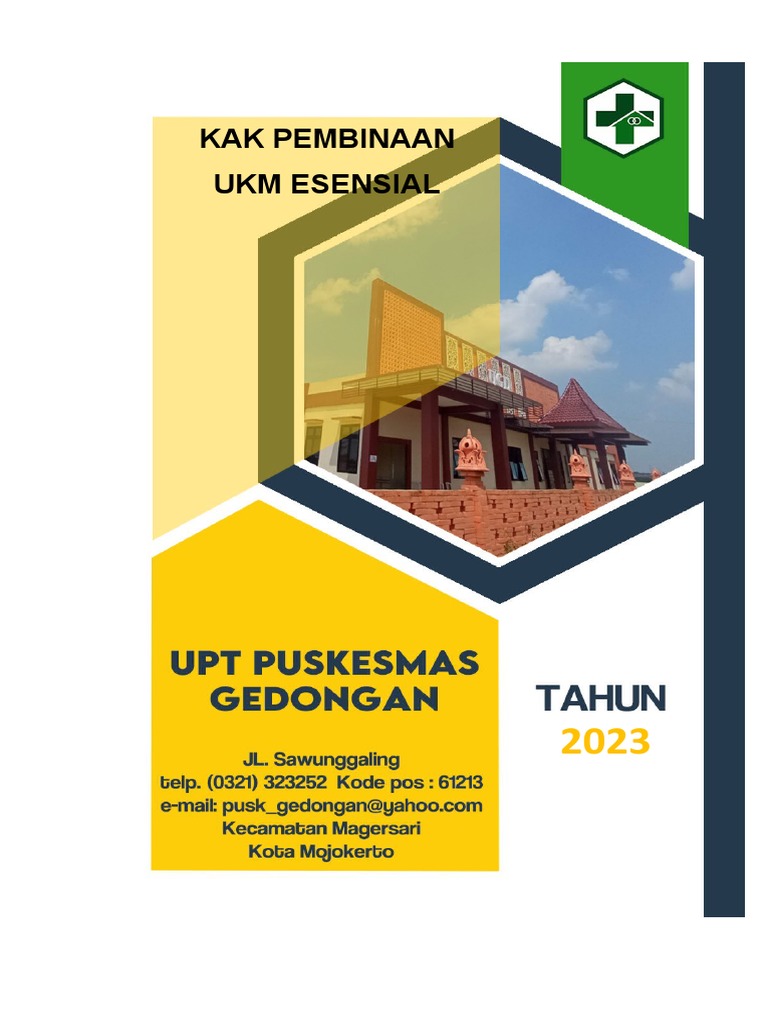 Kak Supervisi Pelayanan Ukm 2023 | PDF
