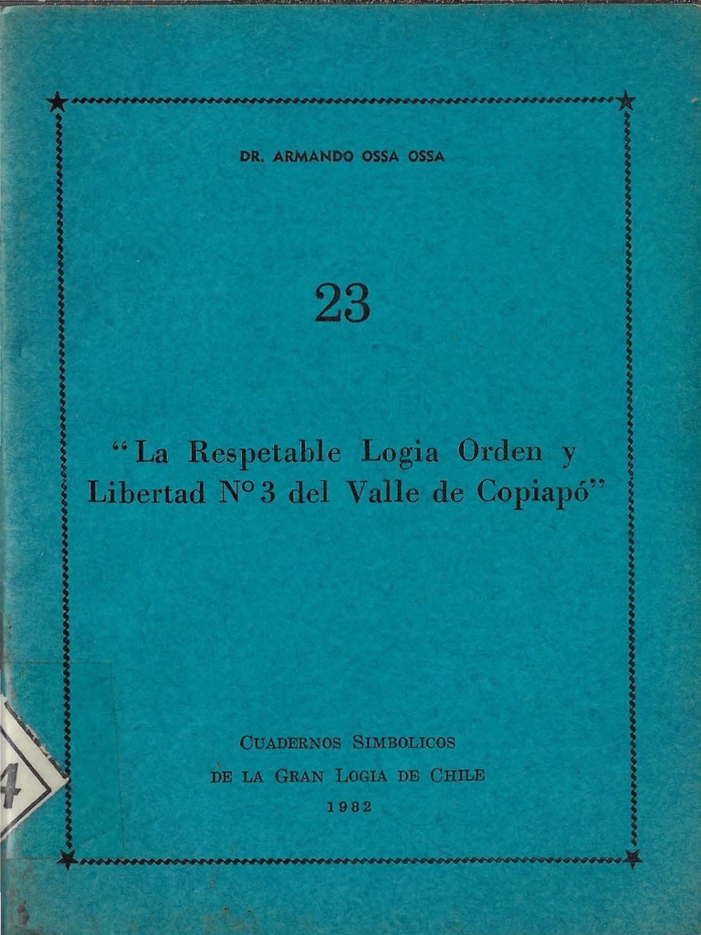 Historia de la Logia Orden y Libertad | PDF | Masonería | Esoterismo ...