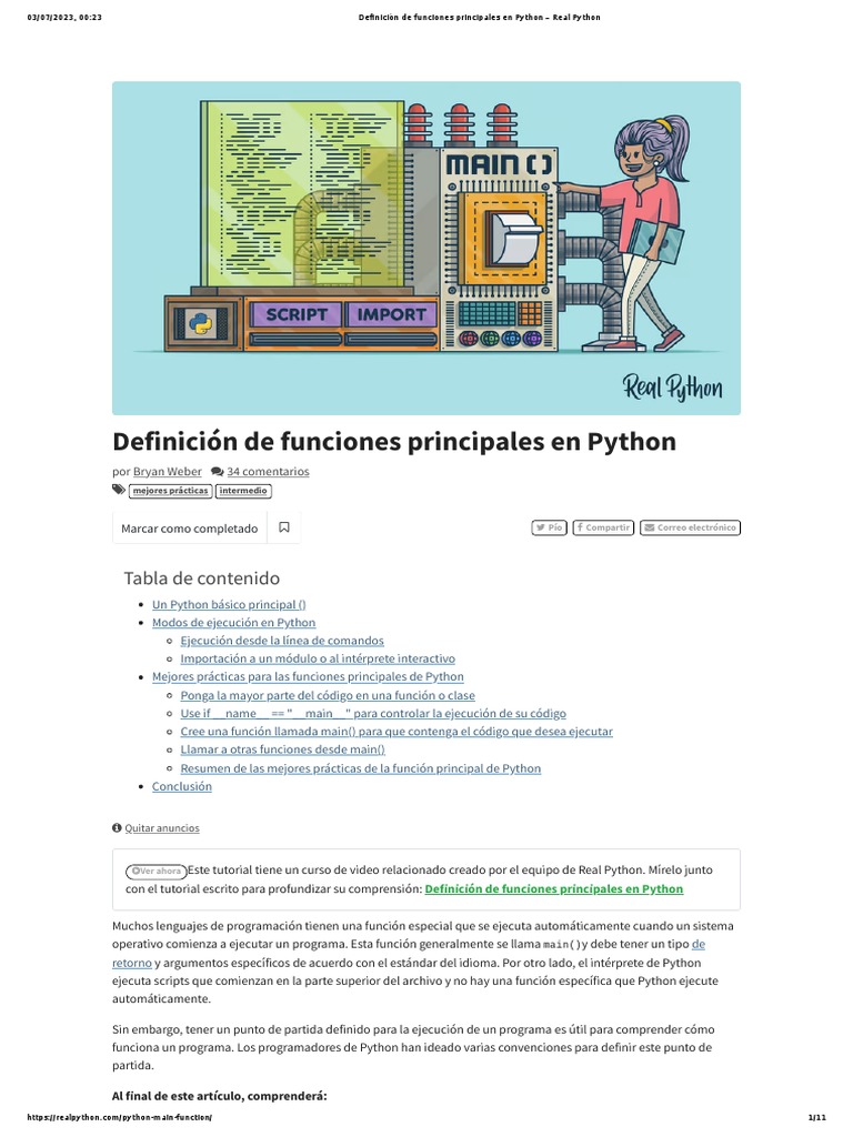 Guia Educativa Python - Definición de Funciones Principales en Python ... Guia Educativa Python - Definición de Funciones Principales en Python ...