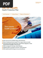 Tata AIA Param Raksha Life Pro Leaflet | PDF | Insurance | Life Insurance