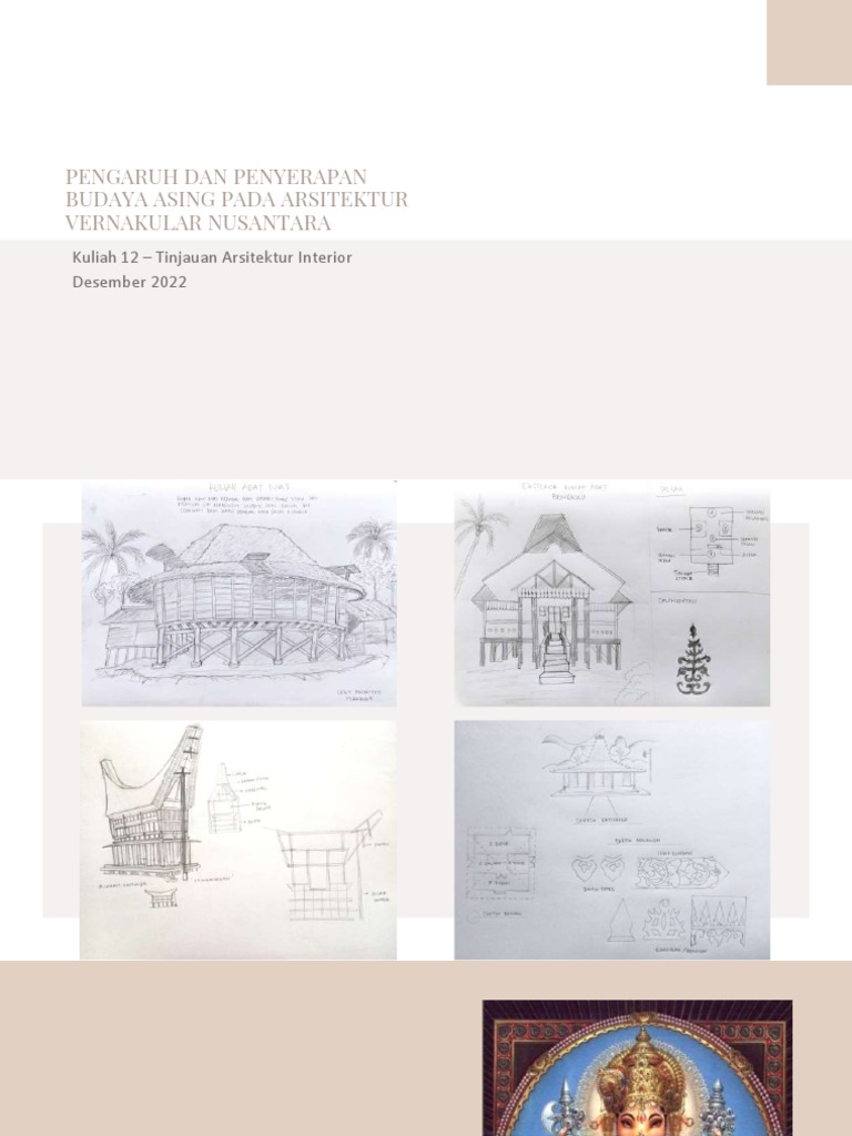 Pengaruh Budaya Asing Di Arsitektur Vernakular | PDF