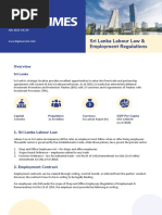 Belize Labor Laws Overview 2024 | PDF | Sick Leave | Overtime