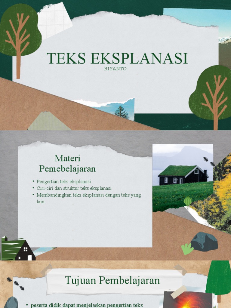 Teks Eksplanasi Pertemuan 1 | PDF