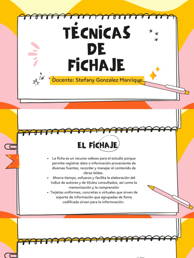 Técnicas de Fichaje | PDF