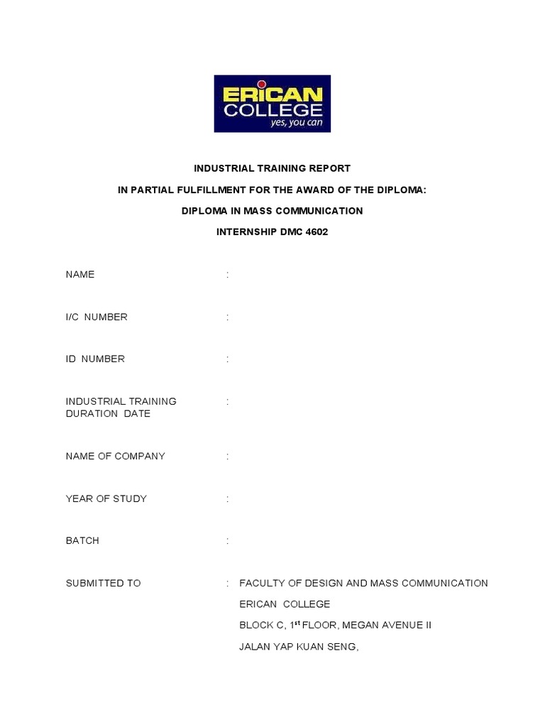 2 Industrial Training Report DMC Updated | PDF | Communication