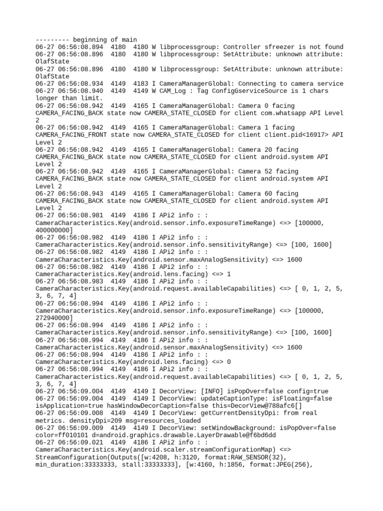 Log Cat 1687823768852 | PDF | Computer Engineering | Digital Technology