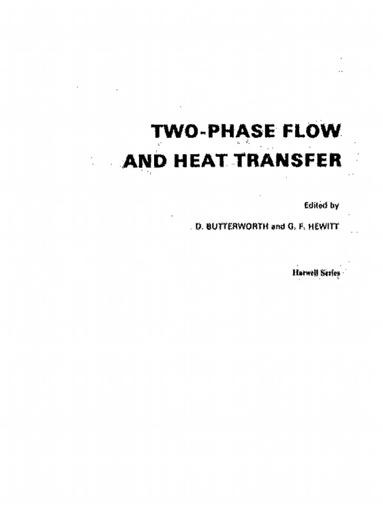 Two-Phase Flow and Heat Transfer | PDF