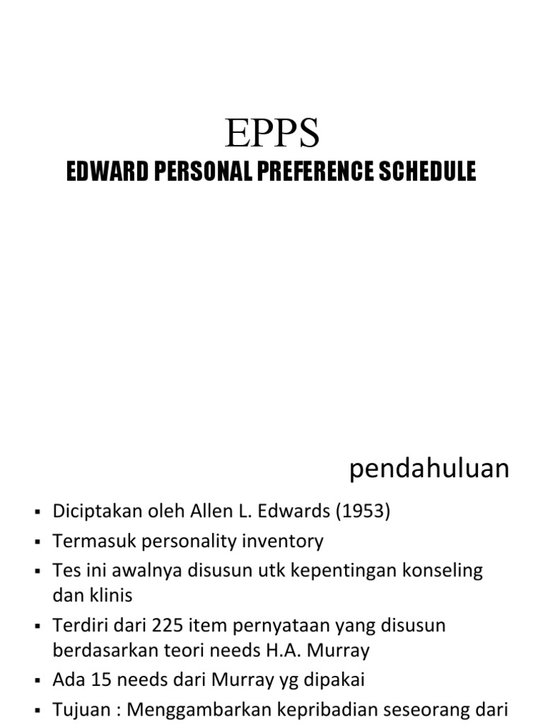 Materi Epps | PDF