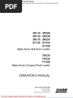 Case 85xt 90xt 95xt Complete Service Manual | PDF | Motor Oil | Machines