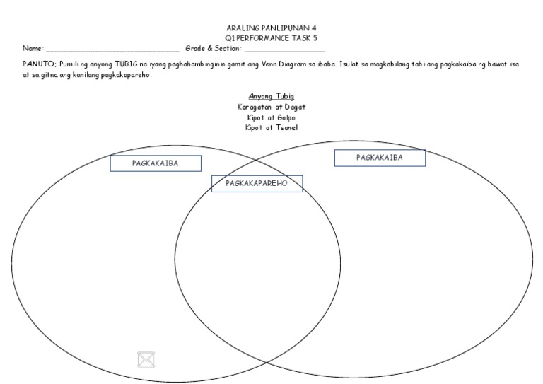 Araling Panlipunan 4 PT 5 A | PDF