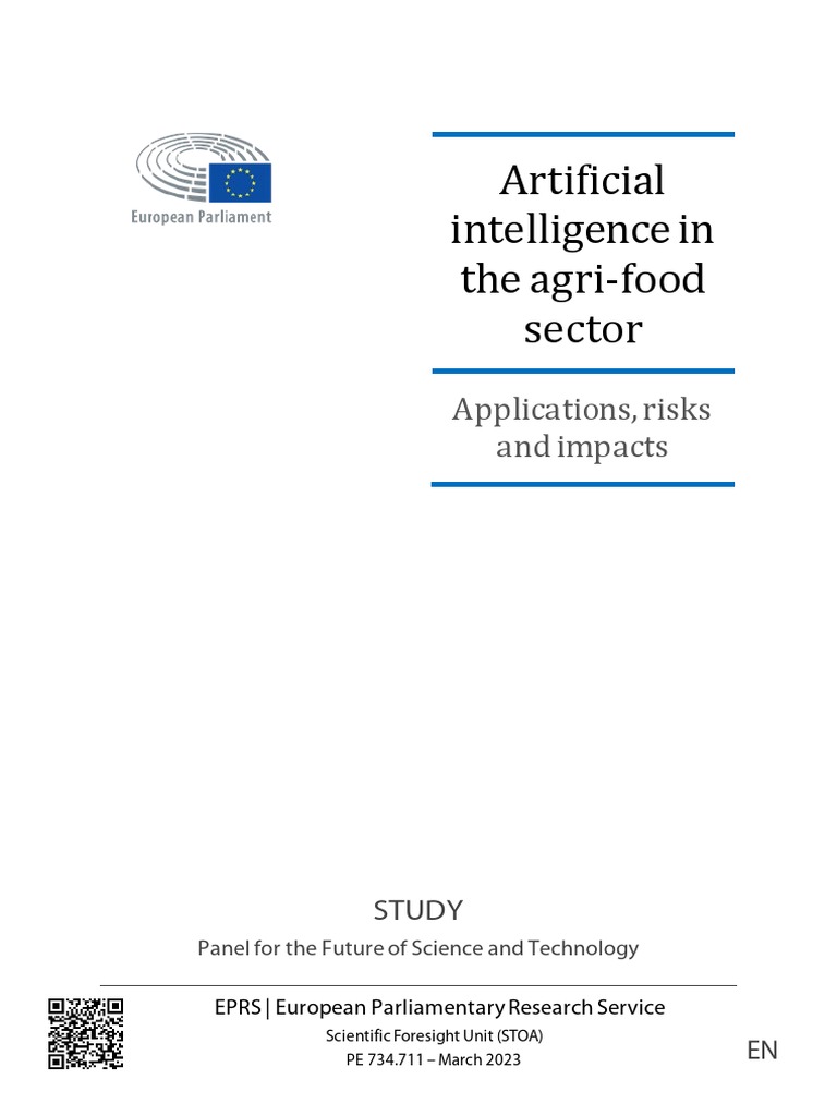AI & Agriculture. Must Read-1 | PDF | Artificial Intelligence ...