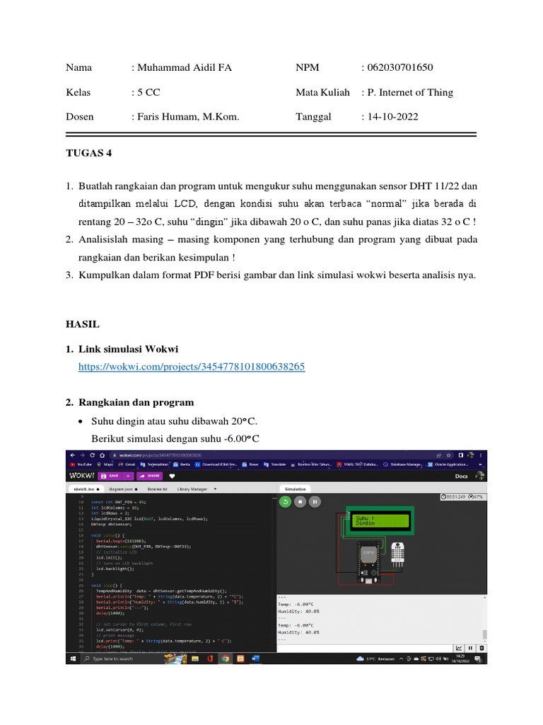 Muhammad Aidil FA 5CC - IOT-TGS 3 | PDF