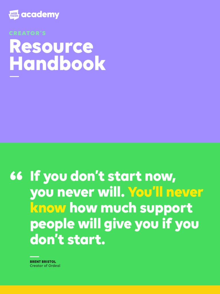 Creators Resource Handbook Updated | PDF