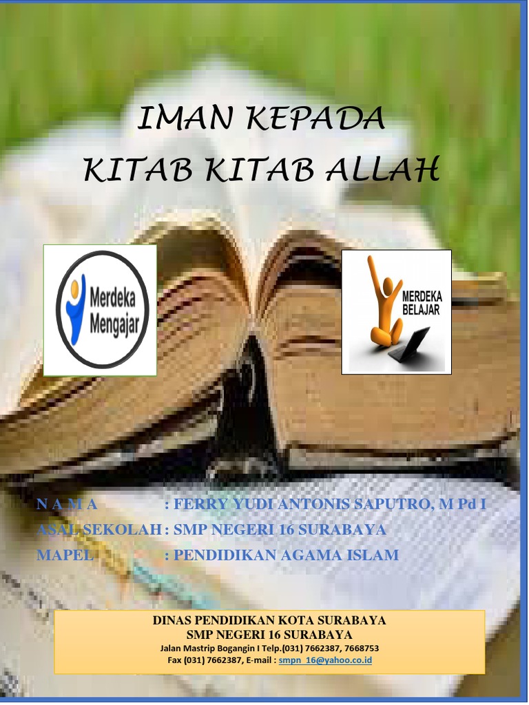 RPP Iman kepada Kitab-Kitab Allah | PDF