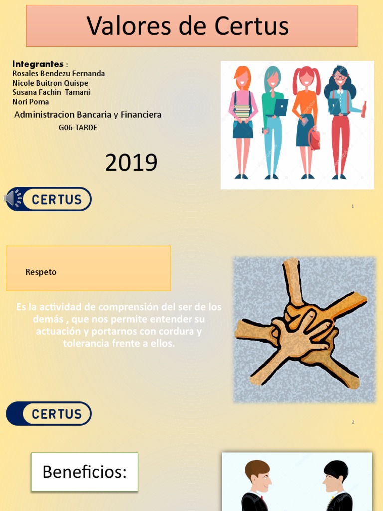 Valores de Certus | PDF | Moralidad