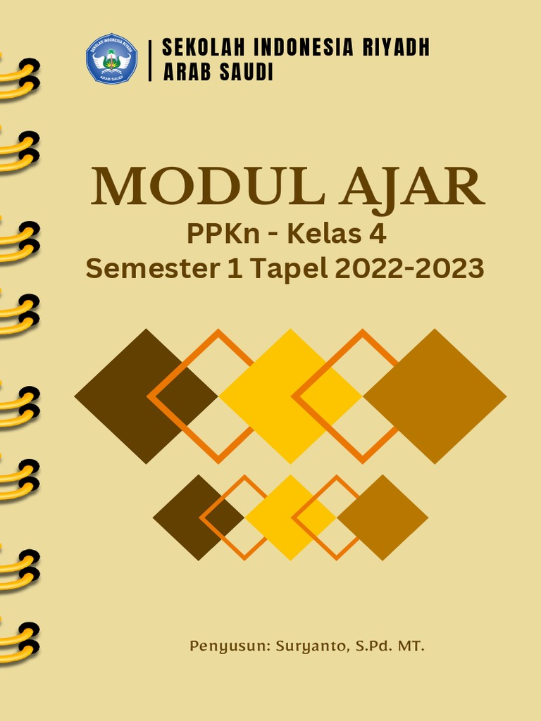 Cover Modul Ajar PPKN | PDF
