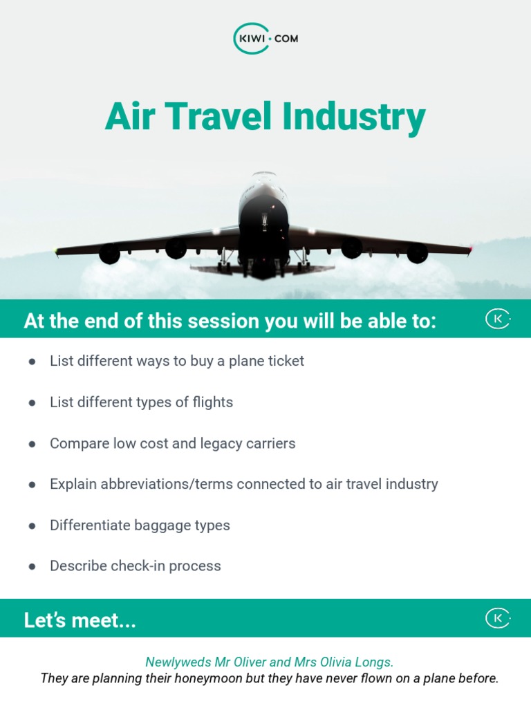 Air Travel Industry | PDF | Civil Aviation | Transport Companies