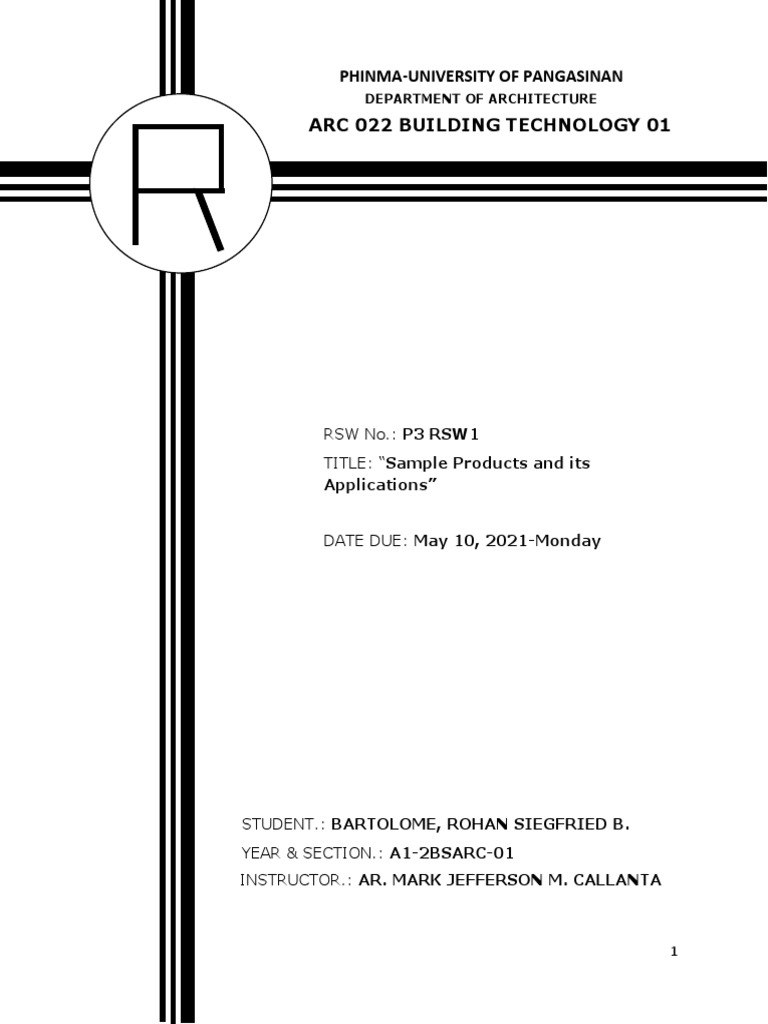 P3 RSW 1 | PDF | Paint | Coating