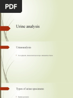 Urine Specimen Collection Guidelines | PDF