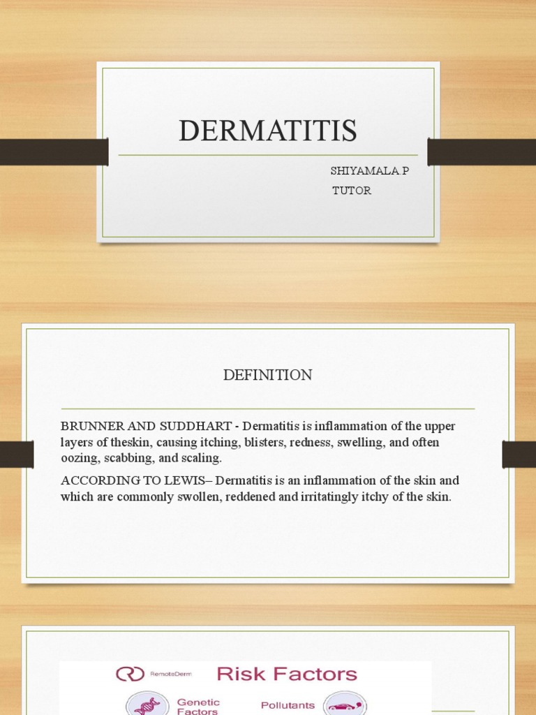 Infection and Infestations - Dermatitis | PDF