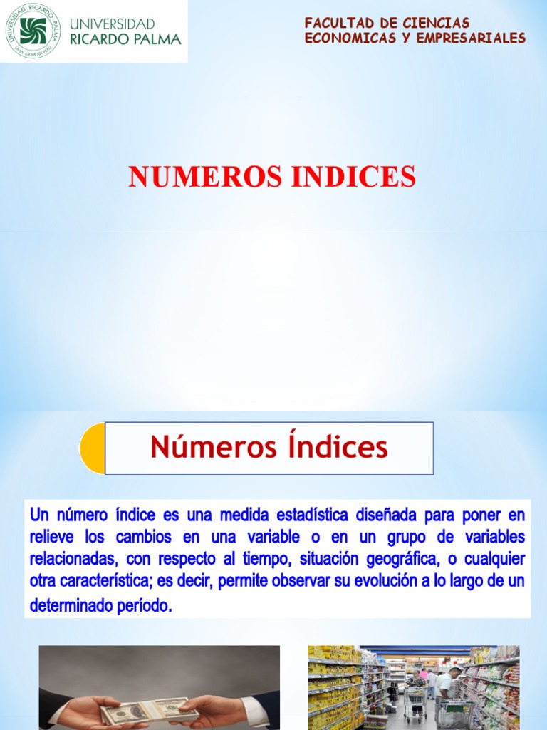 Tema 5-Números Indices | PDF | Métodos matemáticos y cuantitativos ...