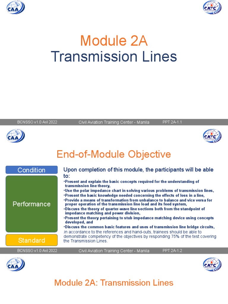 2A-1 TX LINES - General Transmission Line Theory | PDF | Transmission ...