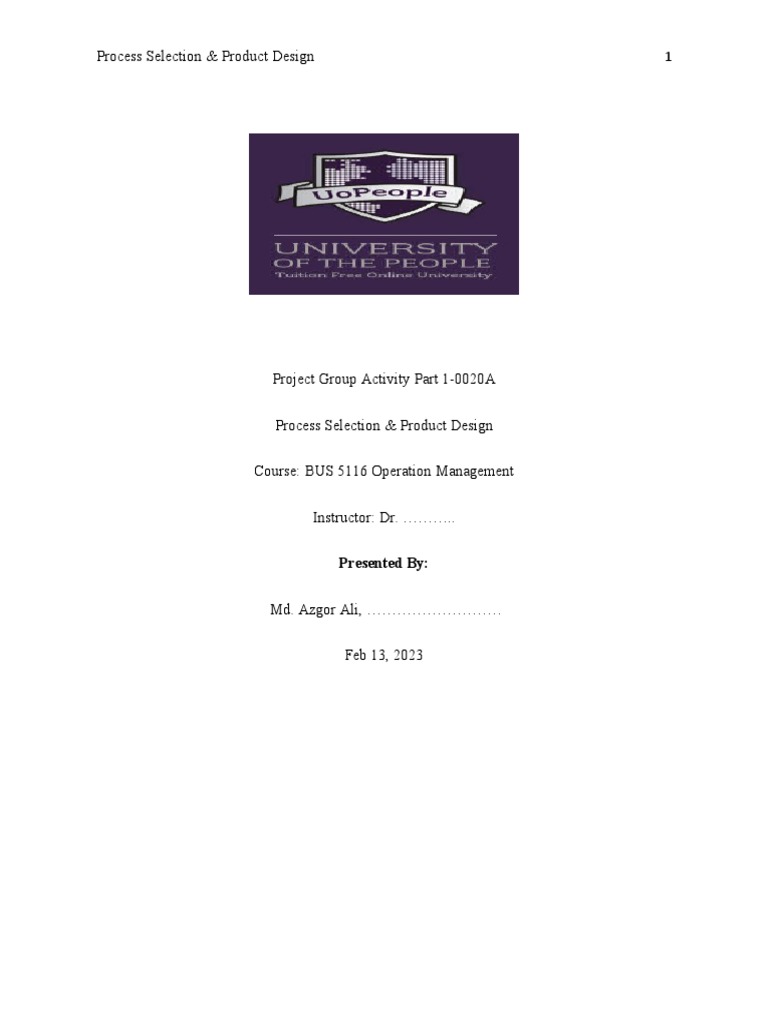 BUS 5116 Group 0020A Activity | PDF | Hewlett Packard | Product (Business)