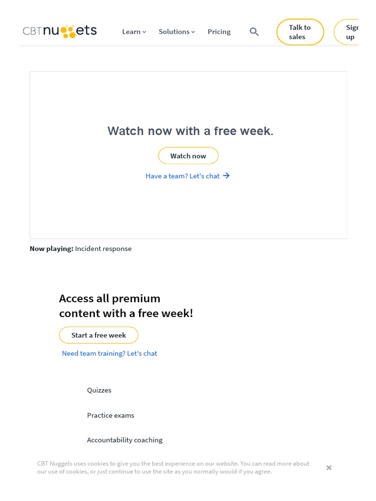 Hacker Tools, Techniques, and Incident Handling (SEC504) - CBT Nuggets ...