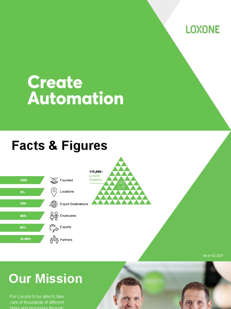 Loxone: Smart Automation Solutions Overview | PDF | Application Software | Automation