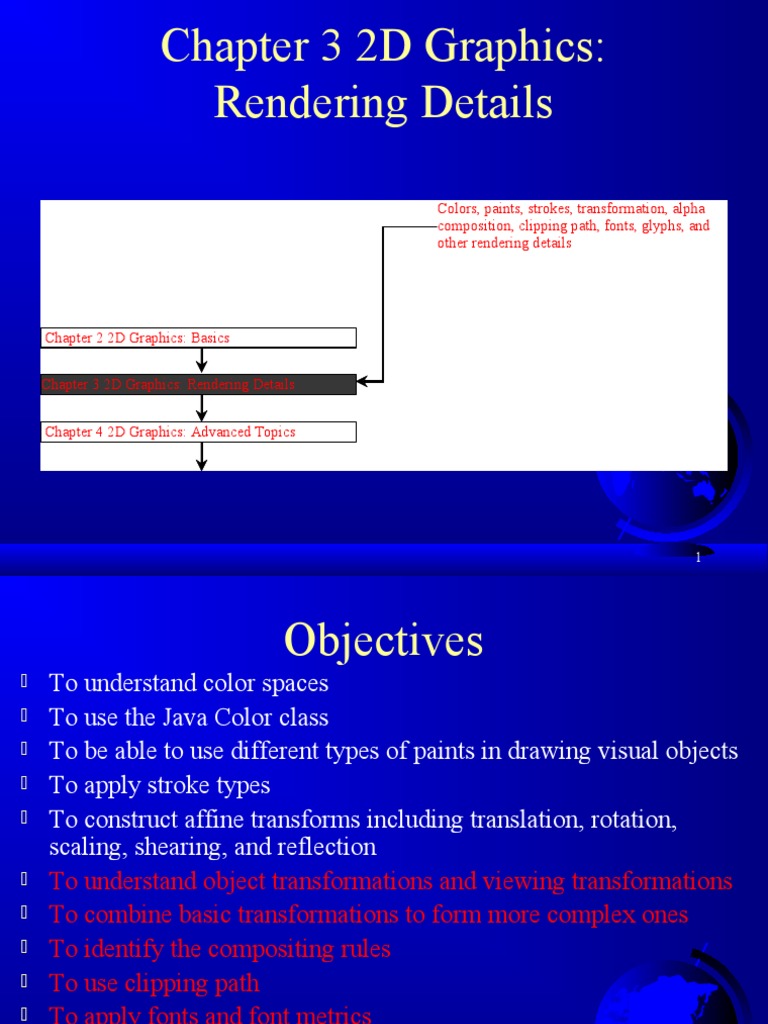 Java 2D Graphics: Rendering Techniques | PDF | 2 D Computer Graphics ...