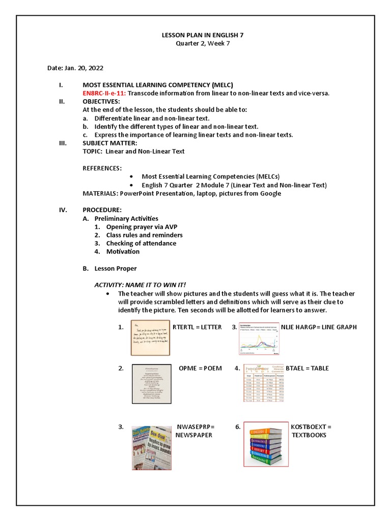 LP CO2 - LINEAR AND NON-LINEAR TEXT (2021-2022) Final | PDF | Nonlinear ...
