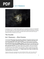 Act 1 & 2 - The Crucible | PDF