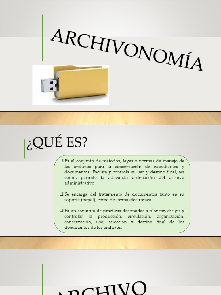 Archivonomía | PDF