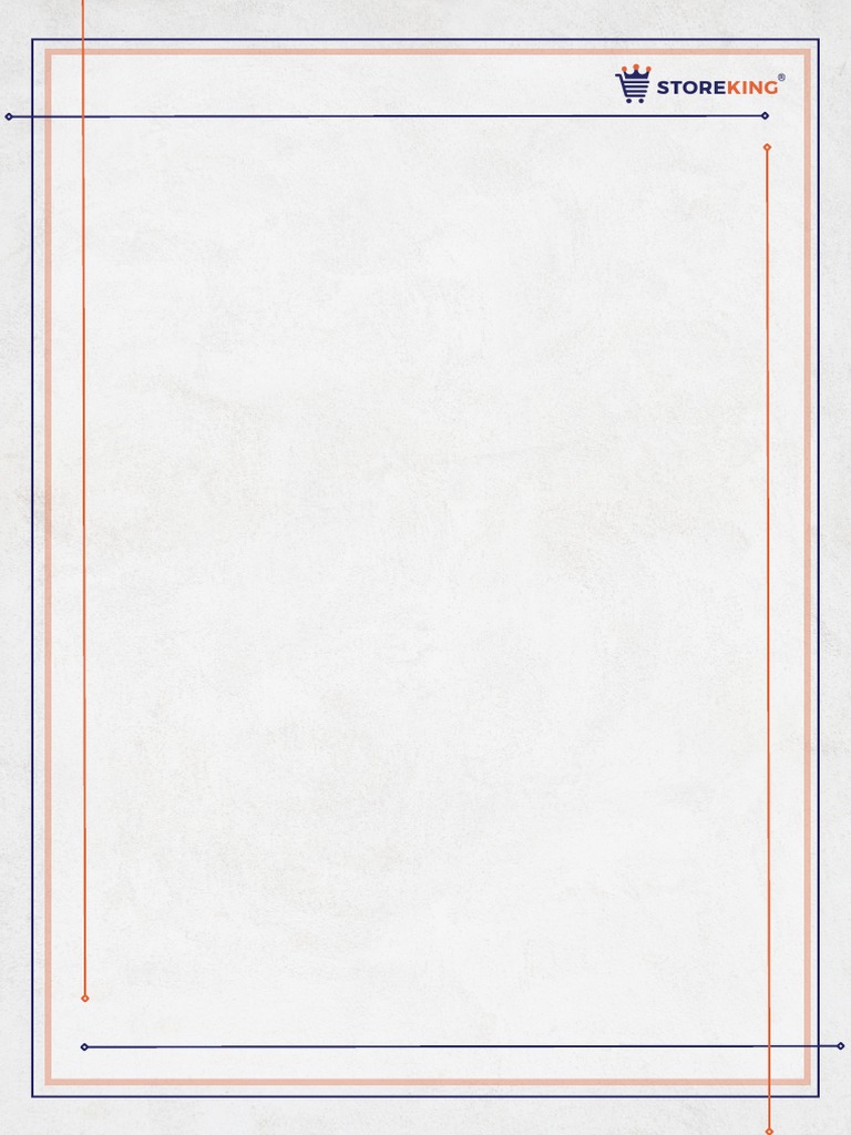 Gray Minimalist Elegant Blank A4 Stationery Paper Document | PDF