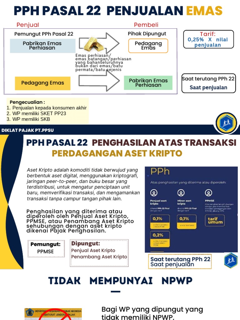 PDF 2 - PPH PASAL 22 PENJUALAN EMAS | PDF