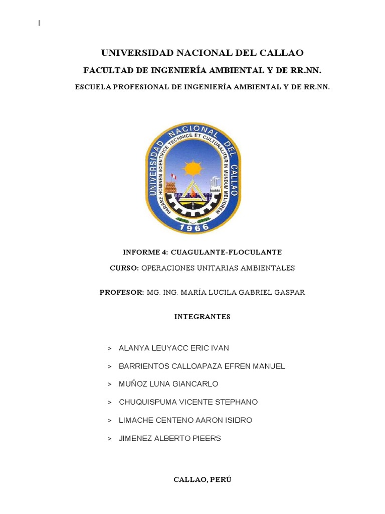 INF5 | PDF | Aguas residuales | Agua