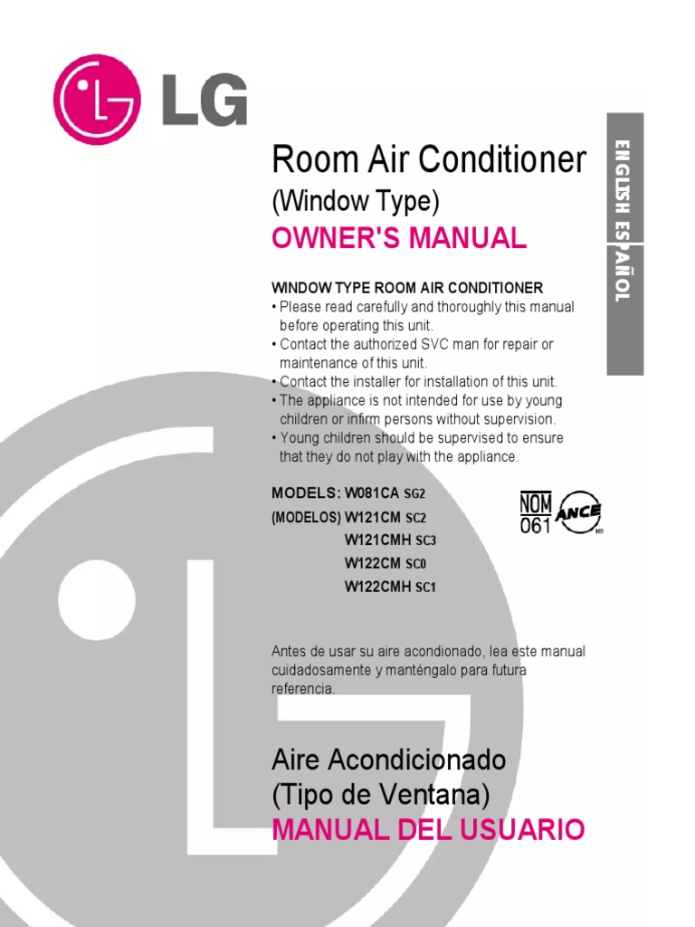 Manual de usuario LG W121CM (Español - 36 páginas)101 | PDF