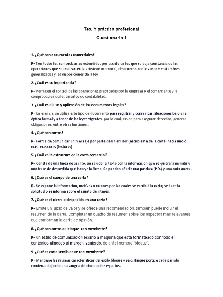 Pract. Cuestionario 1 | PDF