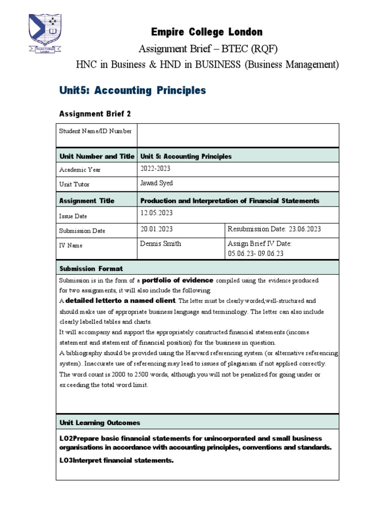 Financial Statements For Small Businesses Pdf Debits And Credits