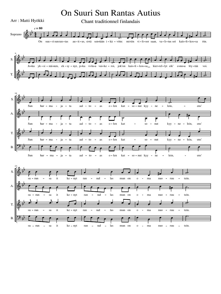 On Suuri Sun Rantas Autius | PDF