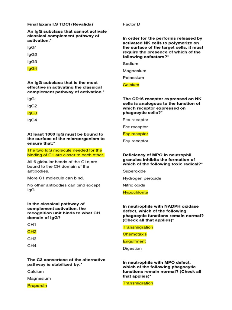 Is Revalida Exam | PDF | Hiv | Cd4