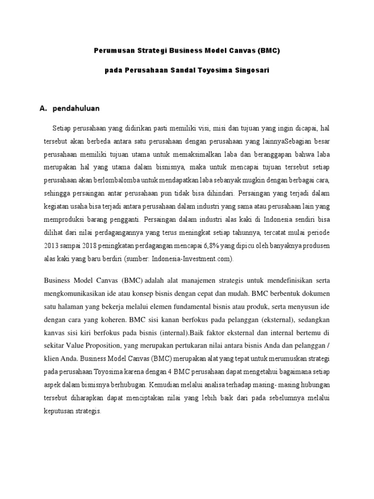 Tugas Kwh Bmc Suci Rahmadani 20220303128 (1) | PDF