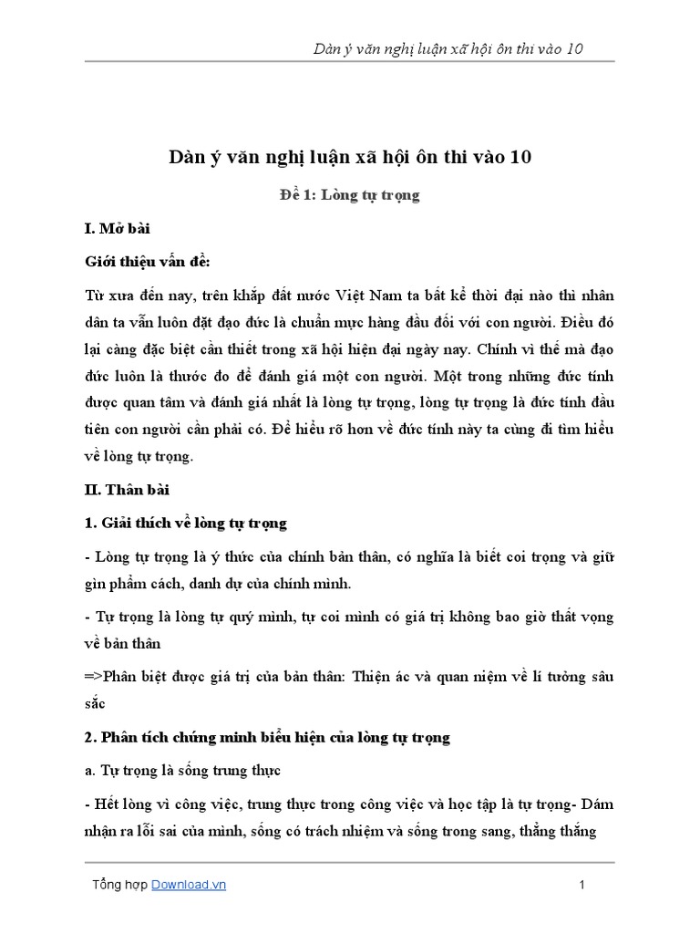 Dan y Van Nghi Luan Xa Hoi | PDF