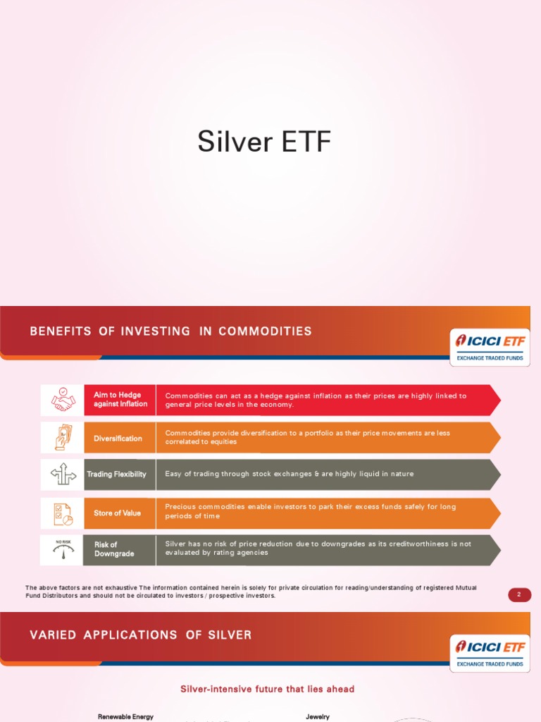 Benefits of Investing in Silver ETFs | PDF | Exchange Traded Fund | Investment Fund