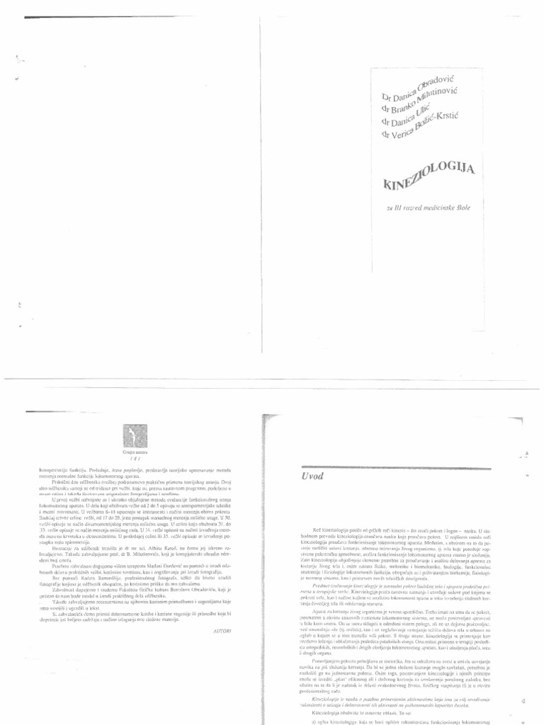 kineziologija za III razred | PDF